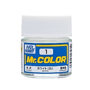 GSI Creos C1 Gloss White 10ml Bottle Mr. Color