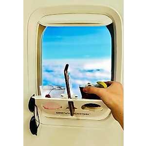 BEVLEDGE - Airplane window organization station - - One of the HOTTEST new travel accessories ! MAKES AN EXCELLENT GIFT FOR ANY TRAVELER!!