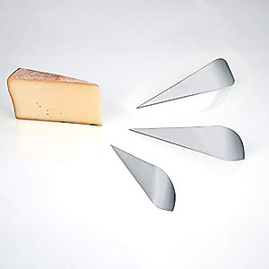 Alessi "Antechinus" Cheese Knife in Steel Aisi 420 Mirror Polished, Silver