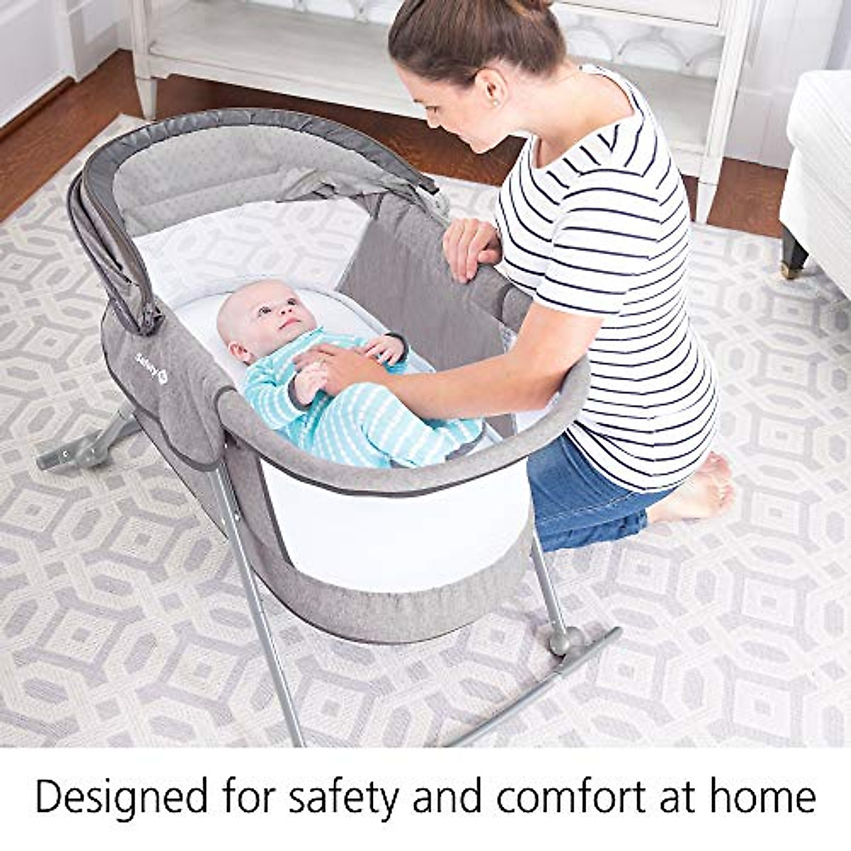 Safety 1ˢᵗ® Nap and Go Rocking Bassinet, Pathway