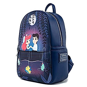 Loungefly Disney The Little Mermaid Gondola Scene Womens Double Strap Shoulder Bag Purse