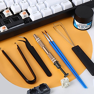 RUNJRX Keyboard Lube Kit GPL 205G0 0.53oz/15g for Mechanical Keyboard Lube, Switch Opener for MX Kailh Gateron Switch,Keyboard Tools with Keycap Puller