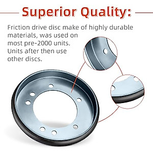 Ximoon 04743700 Friction Wheel Snow Blower Drive Disc for Ariens Parts - 00300300 00170800 04743700 741316 AM122115 158458 7010765