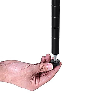 NC Portable Simple Assembly Wardrobe Hanger Closet Storage Rack System Kit Expandable Clothes Storage Metal Rack Storage Cabinet Shoe Cabinet-Silver