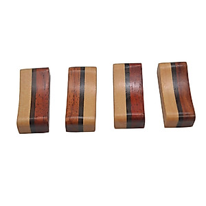 4 Pieces Wooden Chopsticks Rest Spoon Fork Knife Holders HA813 (2)