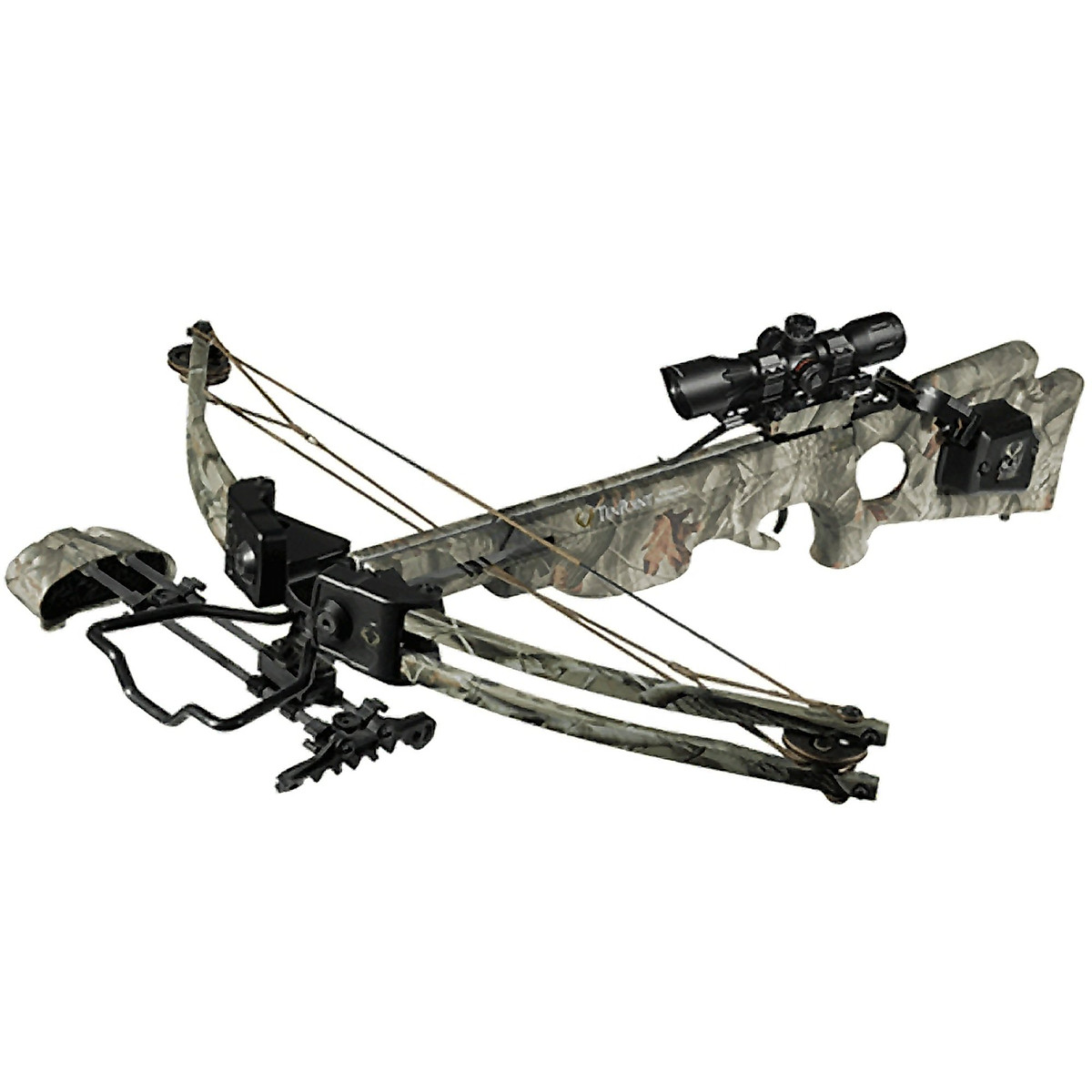 UTG 4X32 1" Crossbow Scope, Pro 5-Step RGB Reticle, QD Rings
