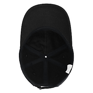 American Trends Black Baseball Cap for Women Men Cute Summer Hat Ponytail Golf Tennis Baseball Hat Youth Running Workout hat Trucker Dad Hat