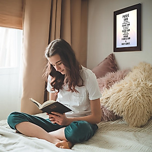 Praise God-Christian Wall Art, This Inspirational Hymn Music Christian Wall Decor Print Is A Classic Hymnal Wall Decorations for Living Room, Office Decorations, & Church Wall Decor! Unframed-8 x10"