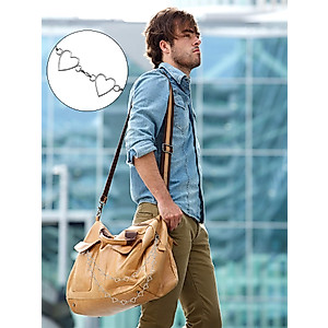 6 Pieces Chain Belt Jeans Pants Chain Goth Multi Layer Chains Heart Butterfly Lock Charm Waist Chain Wallet Chain Pocket Chain for Women Men(Butterfly Style)