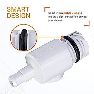 Canamax Premium D29 UWF Quick Disconnect and 9-100-9002 Pressure Relief Valve - Exact Fit for the Polaris 180 280 380 Automatic Pool Cleaners