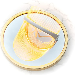 Skin Mantra LED Light Therapy Mask – 3 Colors LED Mask Therapy Facial for Total Skin Repair and Glowing Skin – Professional At-Home LED Skin Care Mask – Lightweight and Portable Facial Care Mask