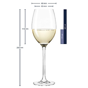 LEONARDO Whitewine Cheers Glass, Set of 6