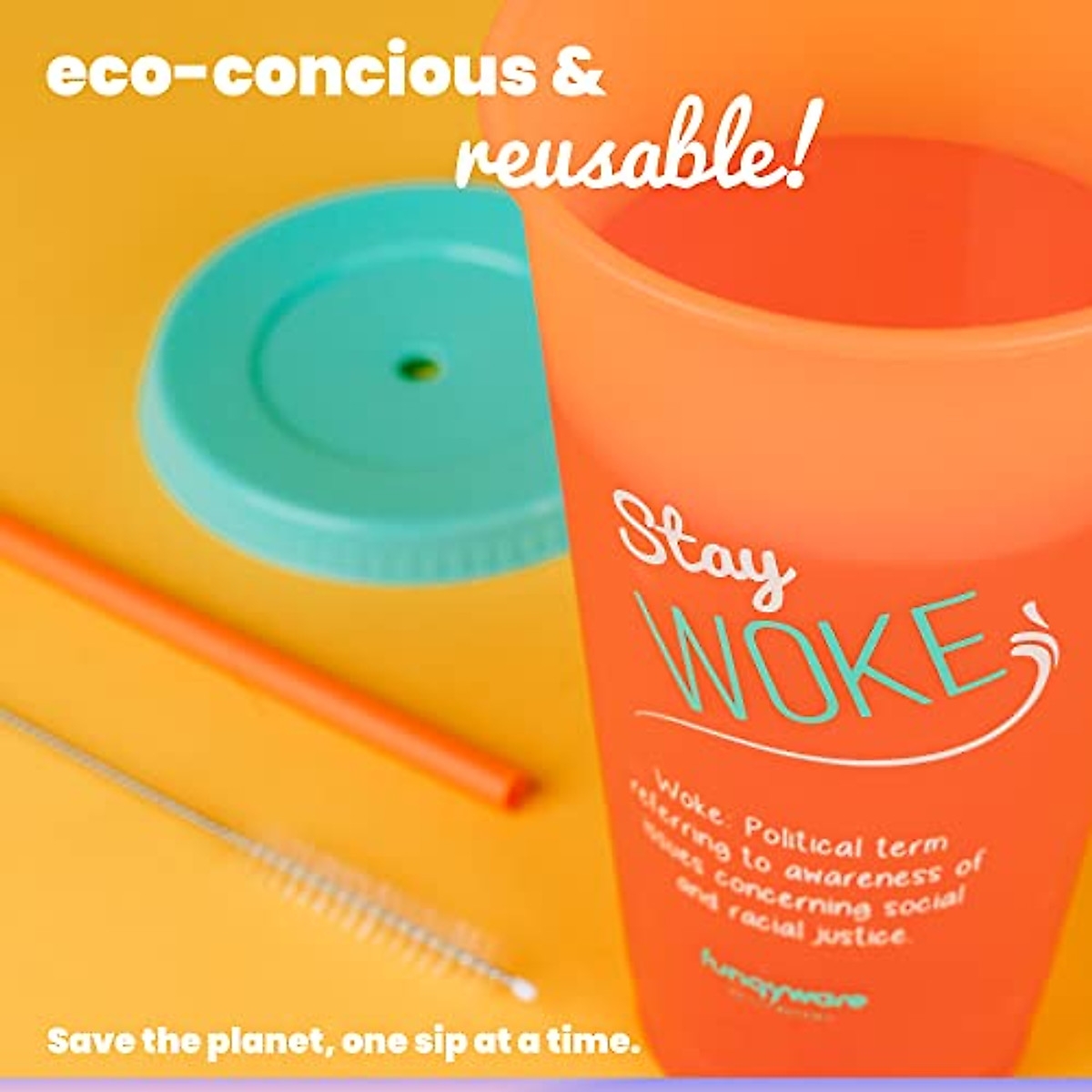 Color Changing Cups with Lids and Straws for Adults - 5 x 24oz Reusable Cups with Lids and Straws, Bulk Plastic Cups with Lids and Straws for Kids, Cold Iced Coffee Cups & Women Party Water Tumbler