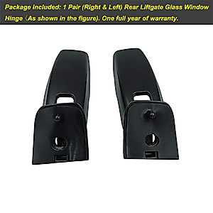 MOCW 7L1Z78420A69AA 7L1Z78420A68AA Liftgate Hinges Left and Right Rear Window Glass Hinge Compatible with 2003-2017 Ford Expedition, 2003-2017 Lincoln Navigator