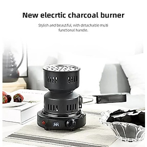 Maestro Coco Hookah Coal Burner Multipurpose Electric Charcoal Burner Coal Burners Starter - Camouflage Series (Khaki)