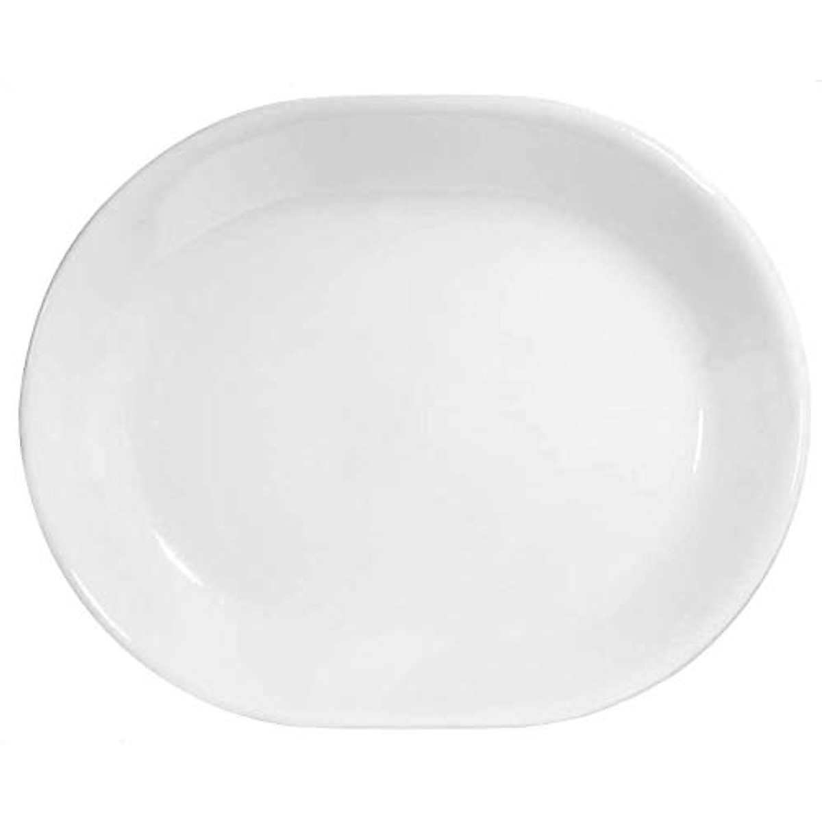 Corelle Vitrelle 38-Piece Service for 12 Dinnerware Set, Triple Layer Glass and Chip Resistant, Lightweight Round Plates and Bowls Set, Winter Frost White