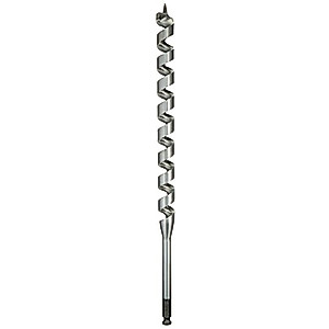 IRWIN Ship Auger, Tubed Bit, 1-Inch x 17-Inch (47416)