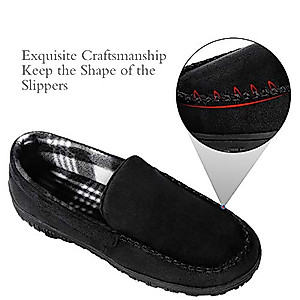 shoeslocker for Men Slippers Black Size 11