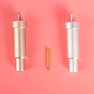 Premium Fine Point Blade Replacement for Cricut Maker 3/Maker/Cricut Explore 3/Air 2/Air/One, OVAN 2 pcs Fine Point Blades Use with Gold/Silver Fine Point Housing for Cutting Thin to Medium Materials