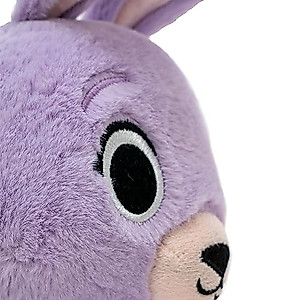 Listener Kids Scarlett The Bunny Plush | 8.5" Soft, Pink, Purple, Stuffed Animal Toy