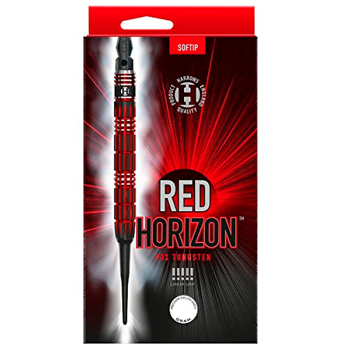 Harrows Red Horizon 90% Tungsten Soft Tip Darts (18)
