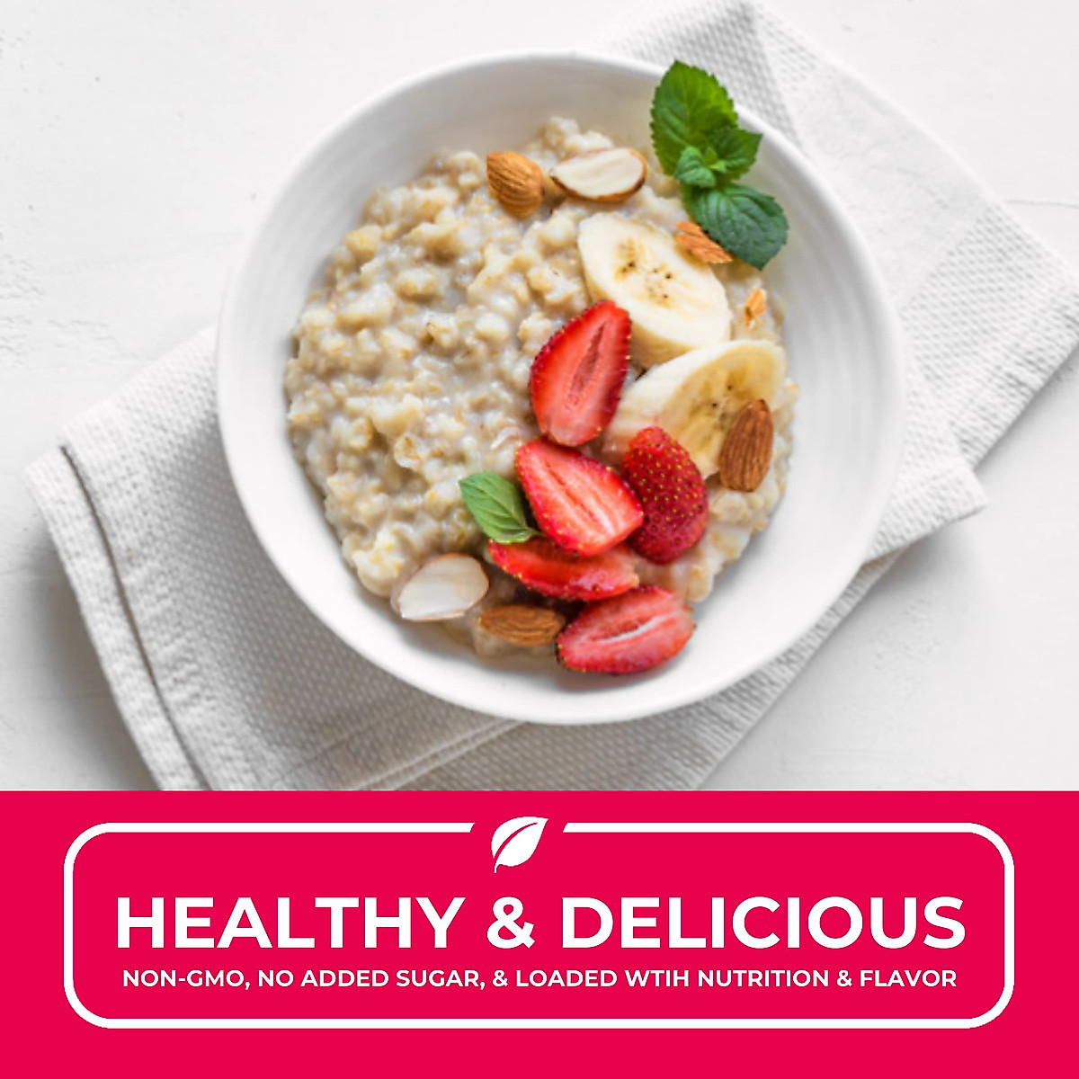 Nutristore Freeze Dried Strawberries | 100% Natural, Healthy Fruit Snacks Bulk | Premium Quality & Crispy Fresh Taste | Emergency Survival Food Supply | #10 Can | 23 Servings | 25 Year Shelf Life