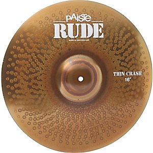 Paiste Rude Cymbal Thin Crash 16-inch