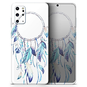 DesignSkinz Watercolor Dreamcatchers v1 Protective Vinyl Decal Wrap Skin Cover Compatible with The Samsung Galaxy S20 (Screen Trim & Back Glass Skin)