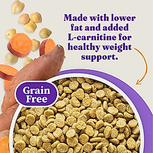 Halo Holistic Dog Food, Complete Digestive Health Grain Free Cage-Free Turkey and Sweet Potato Recipe, Healthy Weight Support, Dry Dog Food Bag, Adult Formula, 21-lb Bag