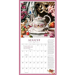 Collectible Teapot Wall Calendar 2024: A Tea Obsessive's Dream Come True