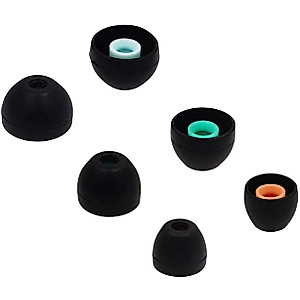 ALXCD Eartips Kit Compatible with Sony WF-1000XM4 Earbuds, S/M/L 3 Pairs Soft Silicone Ear Tips & 3 Pairs Memory Foam Earbuds Tips, Compatible with Sony WF-1000XM4 3+3 Pairs S/M/L