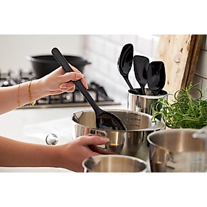 Rosti Spoon - Solid - Melamine - Black