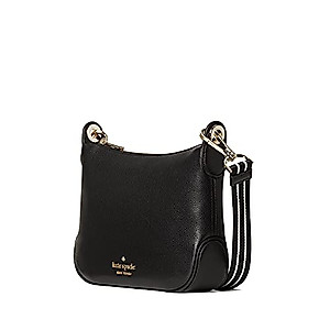 Kate Spade Rosie Leather Small Crossbody Bag Purse Handbag, Black