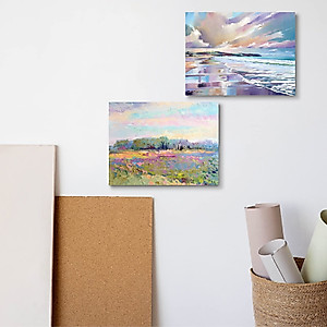 Simetufy 36 Pack 5 x 7 Inch Canvas Boards Small Painting Canvas for Kids, Blank Canvas Panels for Painting- Gesso Primed Acid-Free 100% Cotton for Acrylics Oil Watercolor Tempera Paints