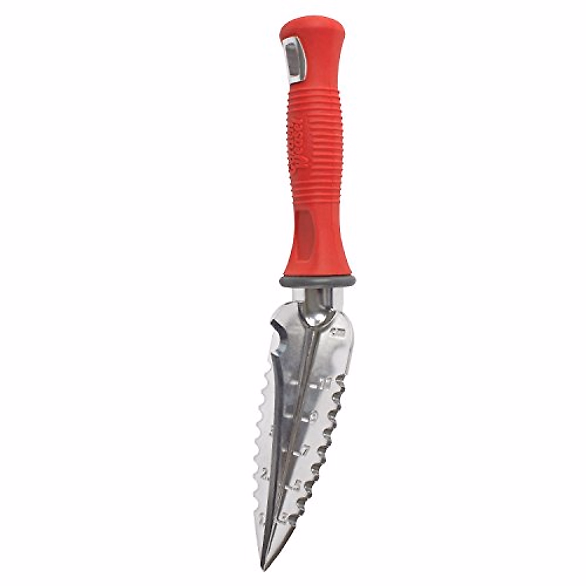 Garden Weasel Multi-Use Transplanter -Dig, Cultivate, Plant, & Weed with Ease – Features Triangular Blade, Dependable Aluminiron Construction, Non-Slip Comfort Grip & a