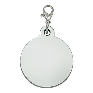 GRAPHICS & MORE Nurse Doctor Pattern Healthcare Stethoscope Thermometer Chrome Plated Metal Pet Dog Cat ID Tag