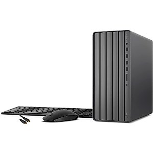 HP Envy Desktop, 12th Gen Intel Core i7-12700, Intel UHD Graphics 770,64GB DDR4 RAM, 2TB SSD + 4TB HDD,Wi-Fi 6, Windows 11 Pro,Wireless Keyboard and Mouse Combo