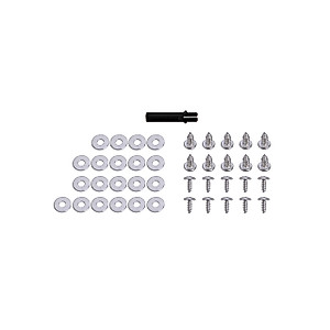 Interior Mercedes Door Handle Kit - Front Left or Rear Driver Side - Inner Handles Fit Mercedes-Benz Vehicles - W204, X204 C230, C250, C300, C350 - 2047201171, 2047201763, 2047202663 - Matte Silver