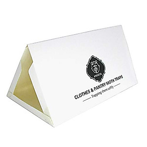 Moth Traps with Two pheromones for All Clothes Moths Kitchen Moths and Pantry Moths 6 Traps