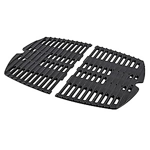 GGC Cooking Grates for Weber 7644 Q100, Q1000 Q1200, Q1400 Series Gas Grill (L 17" x W 12.7" x H 0.5")