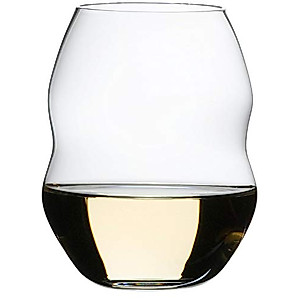 Riedel Swirl White Wine Glasses, Set of 2