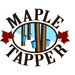 Maple Syrup Tapping Kit - Plastic Bucket, Bucket Lid, and Maple Sap Tapping 5/16" Tree Saver Spile/Spout - (Pack of 2)