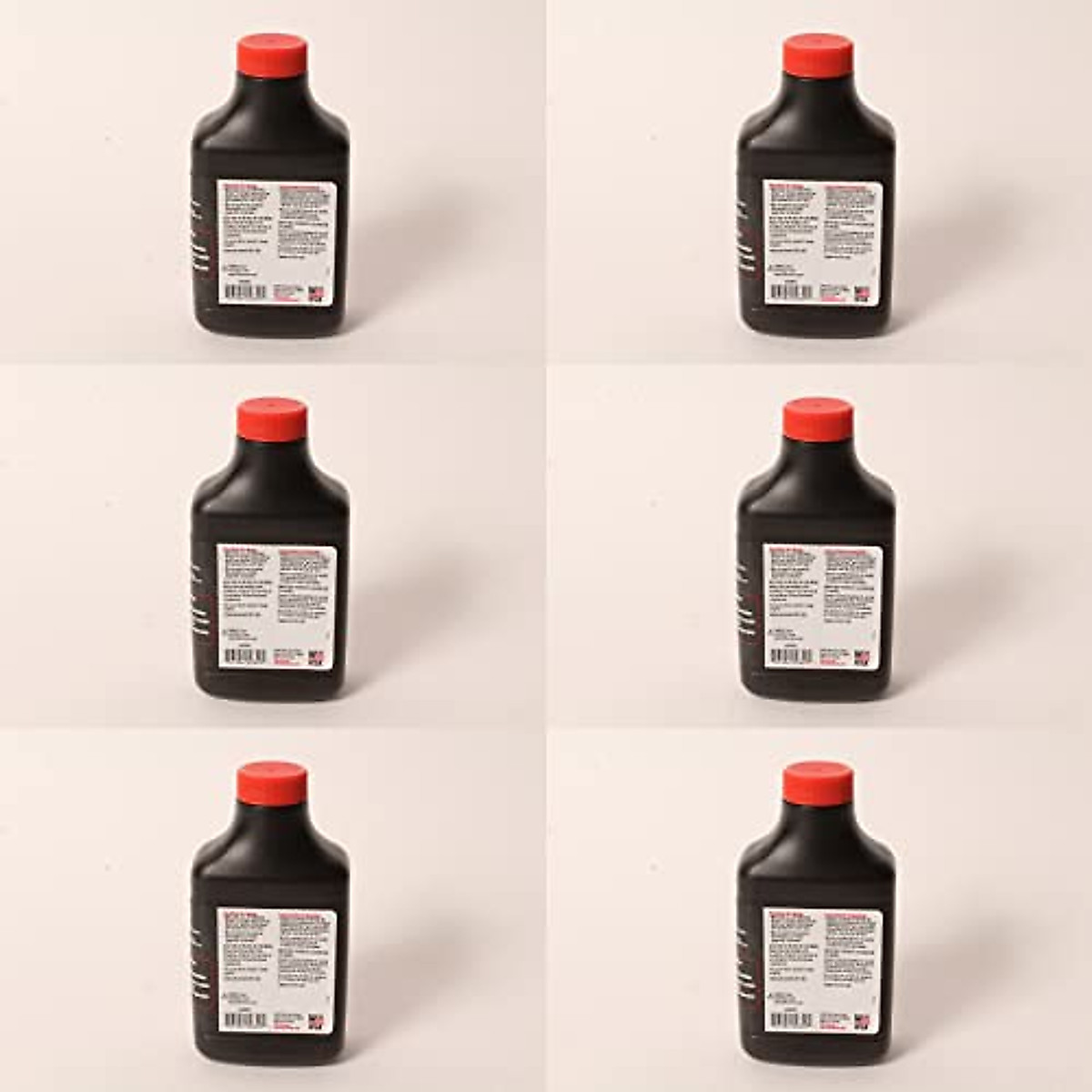 ECHO 6550025 PK6 Red Armor 6.4oz 2-Stroke Oil Mix, 2.5 Gallon (50:1)