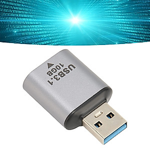 Jopwkuin USB C to USB 3.1 Adapter, Wide Compatibility USB 3.1 Adapter for Laptops