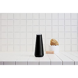 Quip Refillable Mouthwash Starter Kit, 4X Concentrate, Alcohol-Free, Kills Bad Breath Germs, Helps Prevent Cavities, Mint - Slate Metal, 1, 4.0 Fl Oz (920-00117)