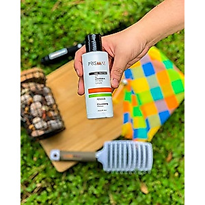 Prismax Pre-Wash Clarifying Shampoo with Keratin - Use Before Hair Treatments, Coloring, Processing, etc. - 4oz