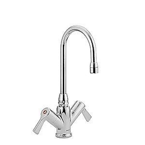 Moen 8113 Commercial M-Dura Two-Handle Laboratory Faucet 2.2 gpm, Chrome, 0.375