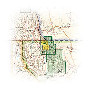North Fork: Glacier National Park Map (National Geographic Trails Illustrated Map, 313)