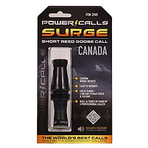 Power Calls: Canada Goose Call, Surge, Stealth Black