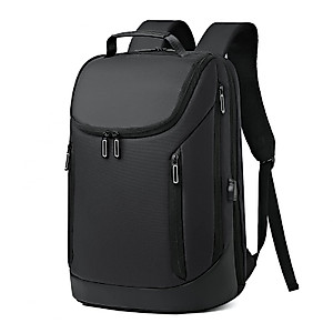 Konelia Slim Business Smart Backpack for Men Waterproof fit 15.6 Inch Laptop Travel Backpack with USB Charging Port